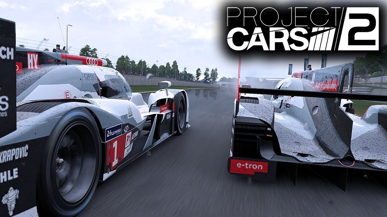 Project CARS 2 Gameplay: Audi R18 - LMP1 Race at Le Mans (Preview 60 ...