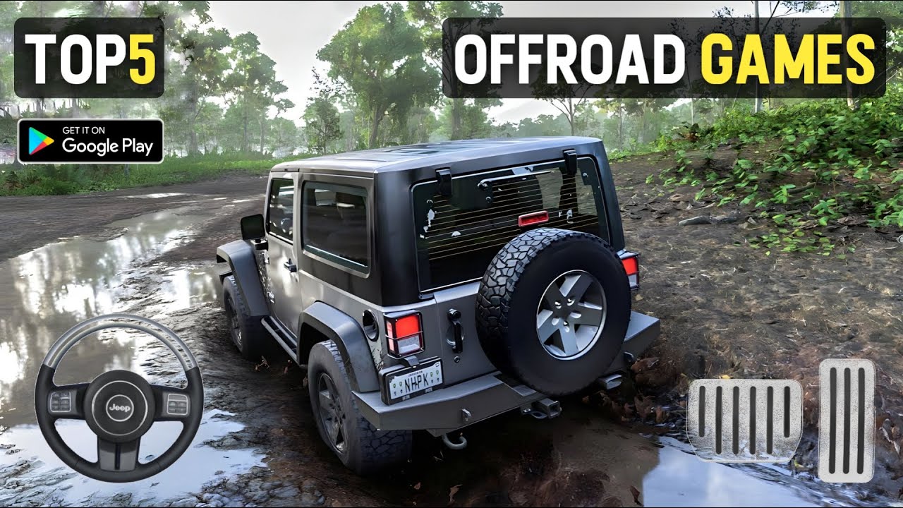 Top 5 Offroad Games for Android | Best Offroad Games for Android - YouTube