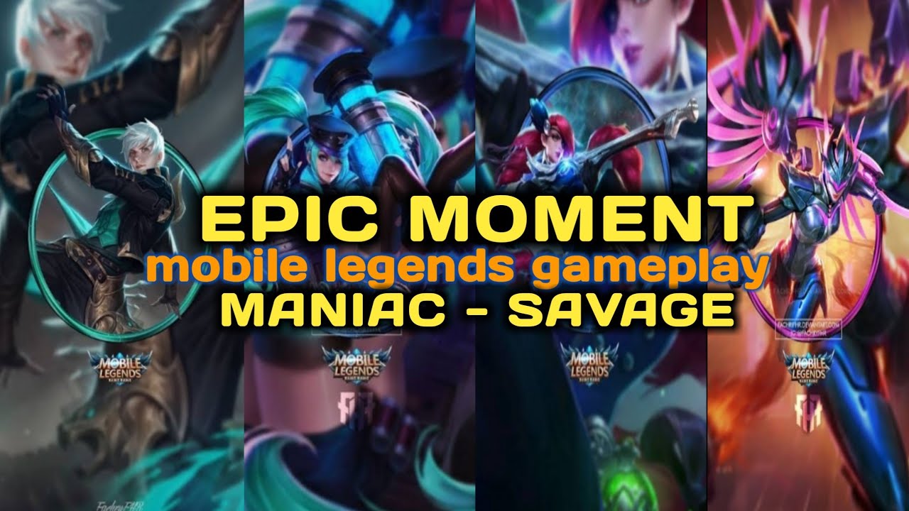 epic moment mobile legends gameplay - YouTube