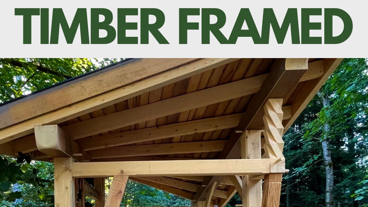 Wood Fired Clay Pizza Oven / Timber Framed Shack - YouTube