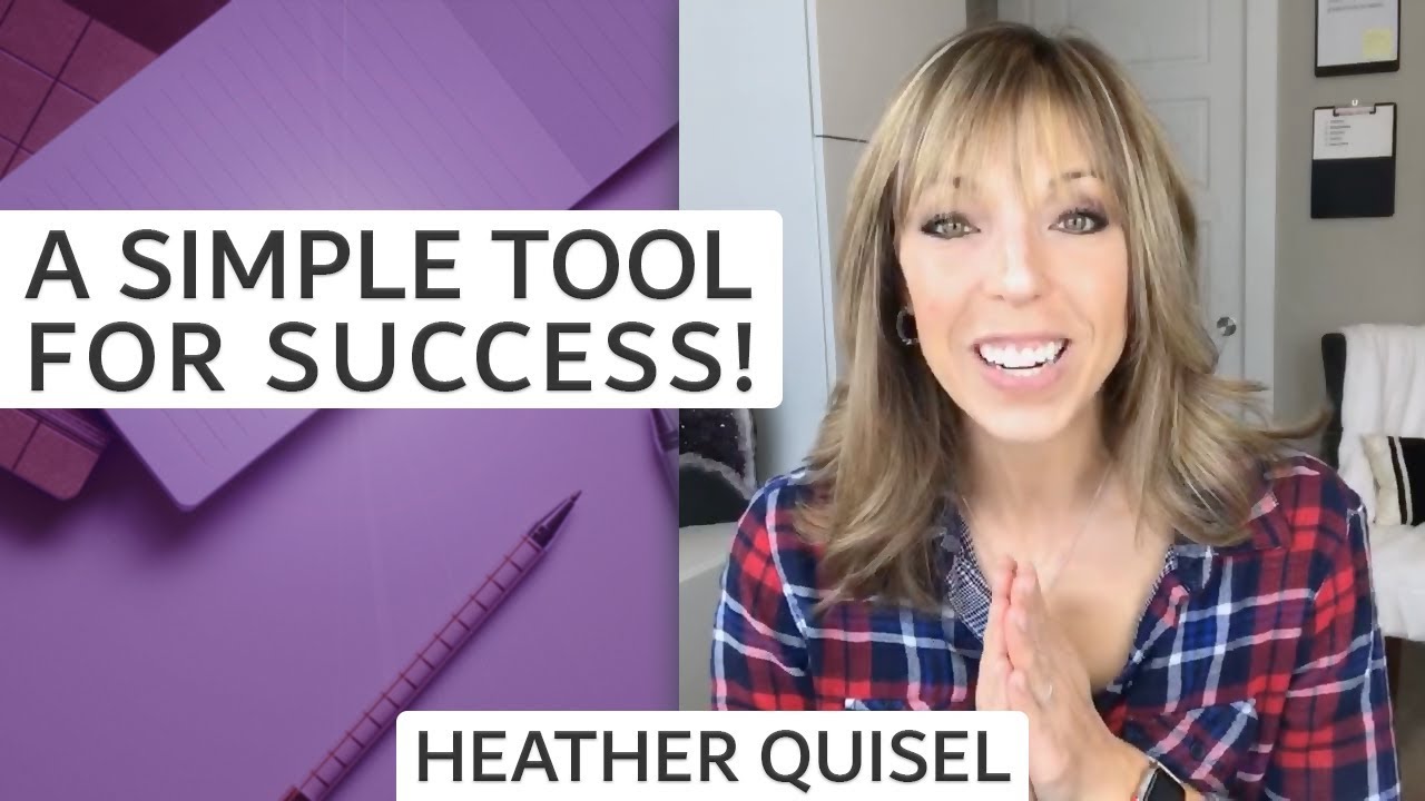 Reach Your Goals With This Simple Tool - Heather Quisel - YouTube