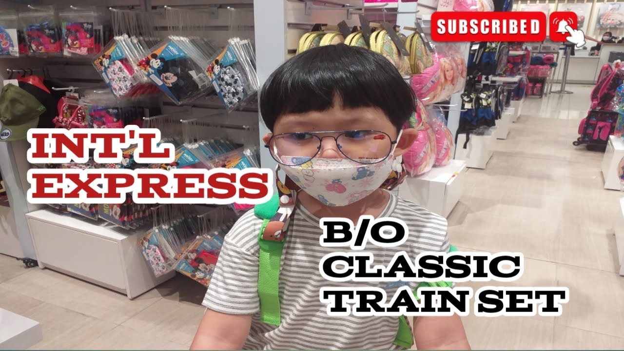 INT'L EXPRESS B/O CLASSIC TRAIN SET - YouTube