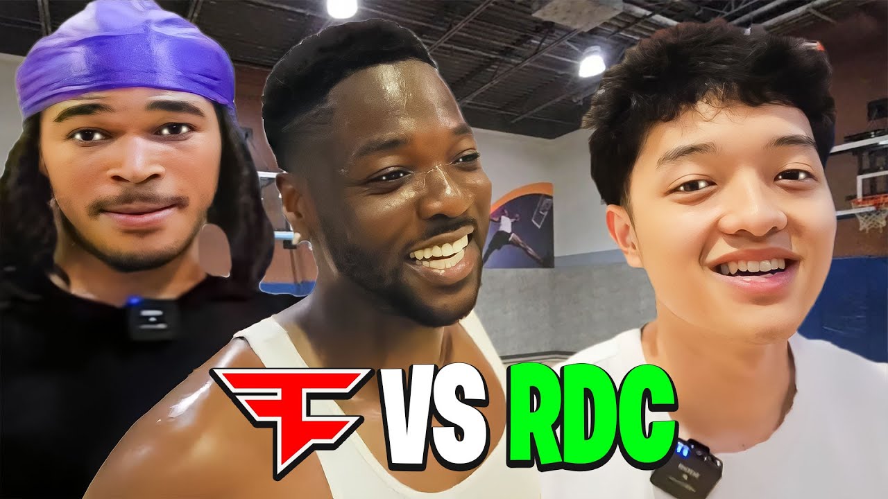 FaZe Clan 3v3 RDCWorld in Basketball.. - YouTube
