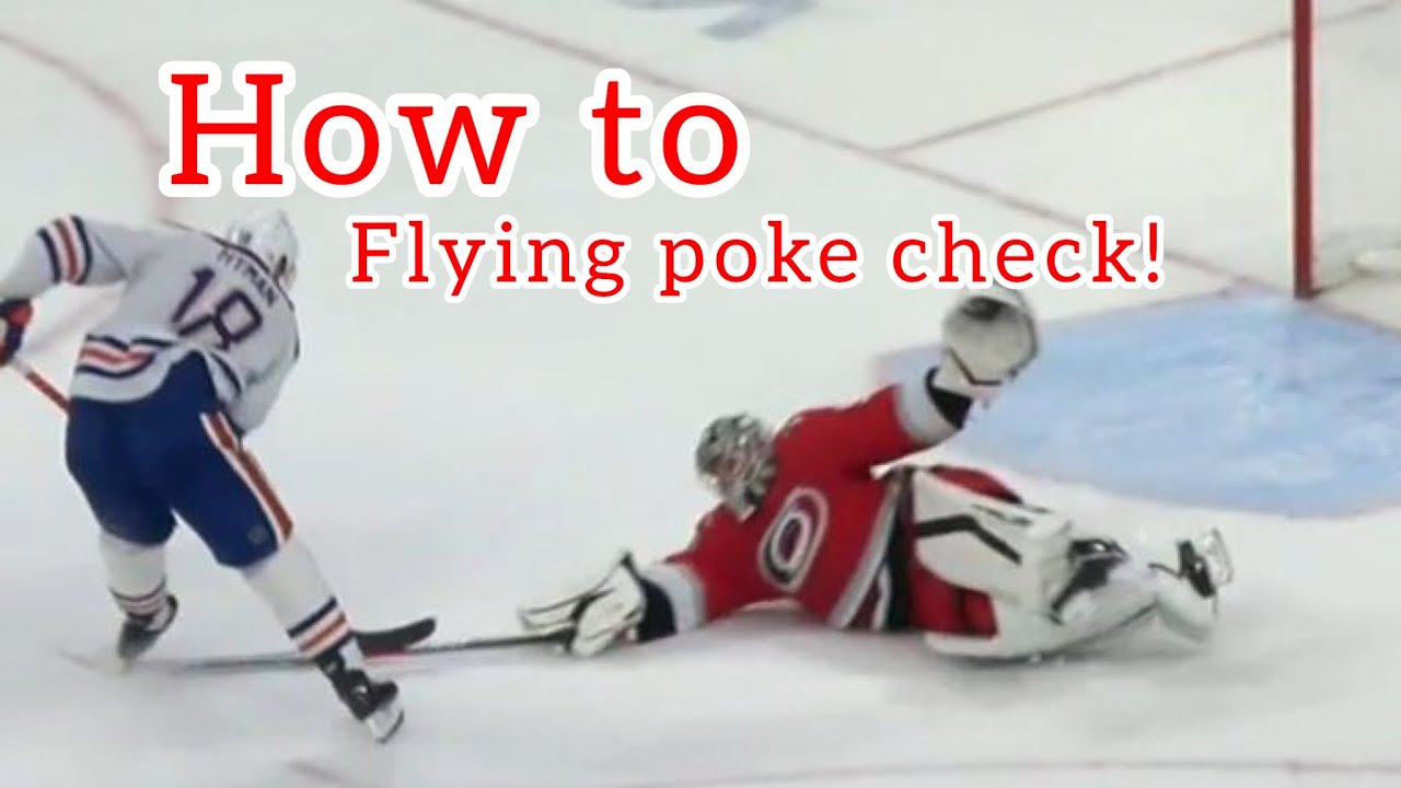 Goalie tutorial: How to flying poke check! #easportsnhl #goalie #nhl23 ...