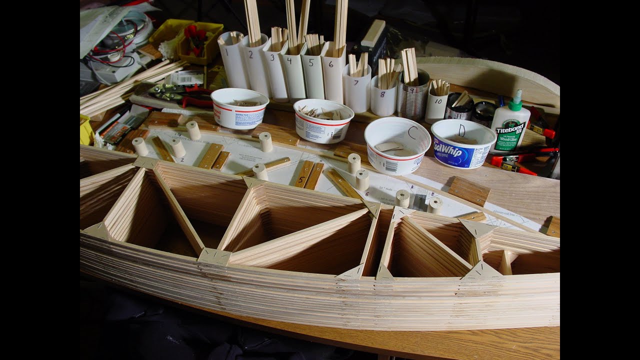 Legal Eagle airplane wing rib build - YouTube