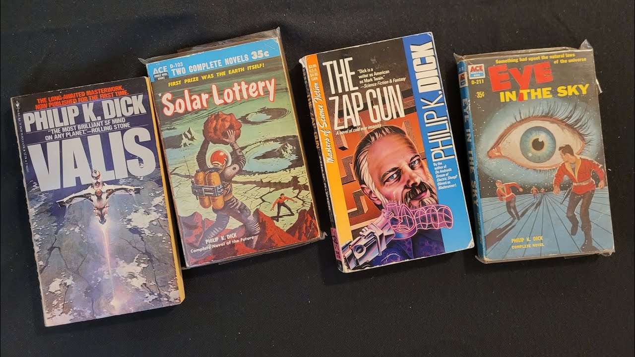 Original Philip K Dick vintage paperbacks - YouTube