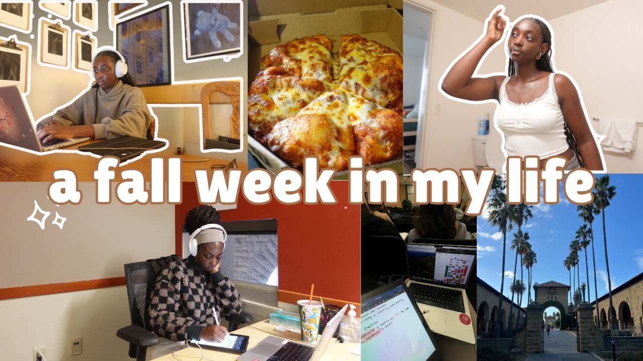 Weekly Vlog🍂 The ultimate Fall week in my life as a student at Stanford ...