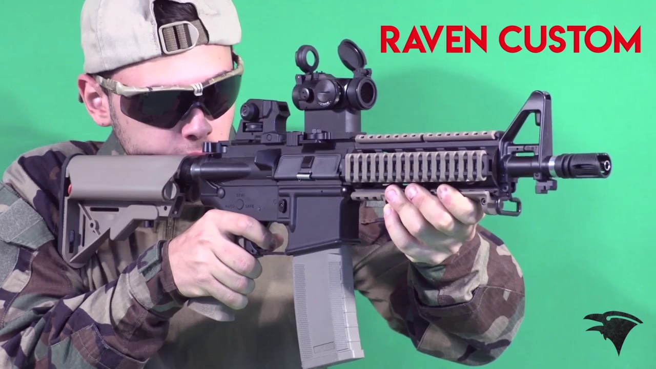 REVIEW | G&G CM16 RAIDER RAVEN CUSTOM ELITE ( 23 RPS ) / Raven Airsoft ...