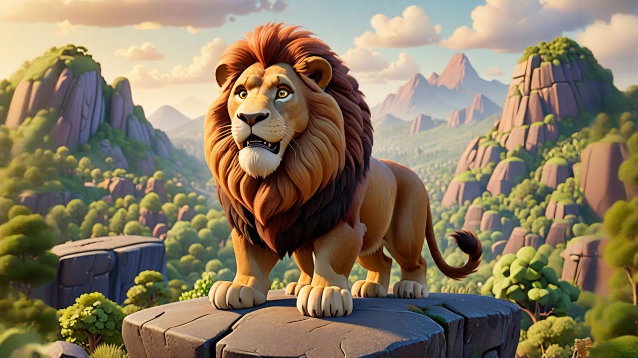 Leo Lion Roars So Loud | Exciting Kids Song | Nursery Rhymes and Baby ...