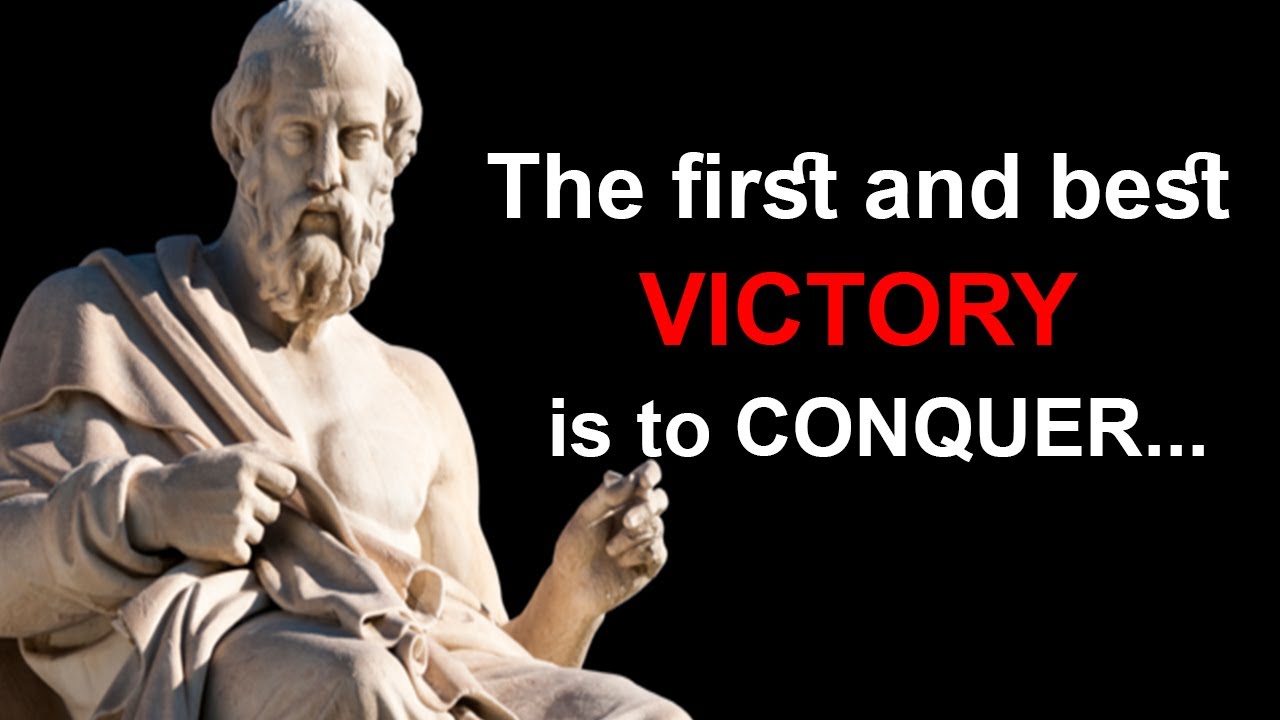 The First and Best Victory is To Conquer...Plato Quotes:Timeless Wisdom ...