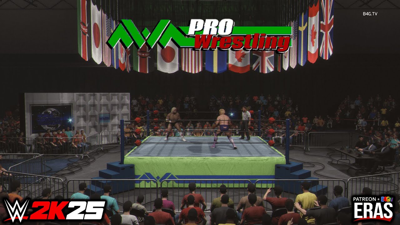 NWA @ TBS STUDIOS '86 ARENA MOD | ERAS 2K25 - YouTube