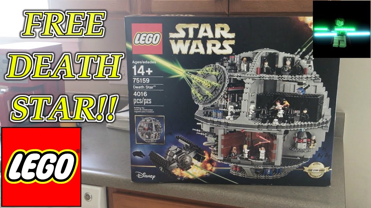 LEGO Star Wars Death Star Giveaway Reminder! - YouTube