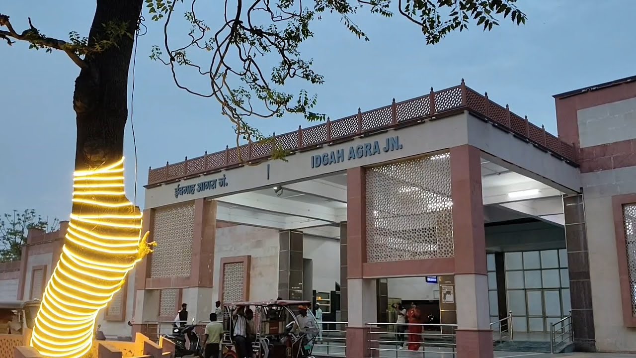 IDGAH AGRA JUNCTION RAILWAY STATION (NEW LOOK) 2025 (ईदगाह आगरा जंक्शन ...