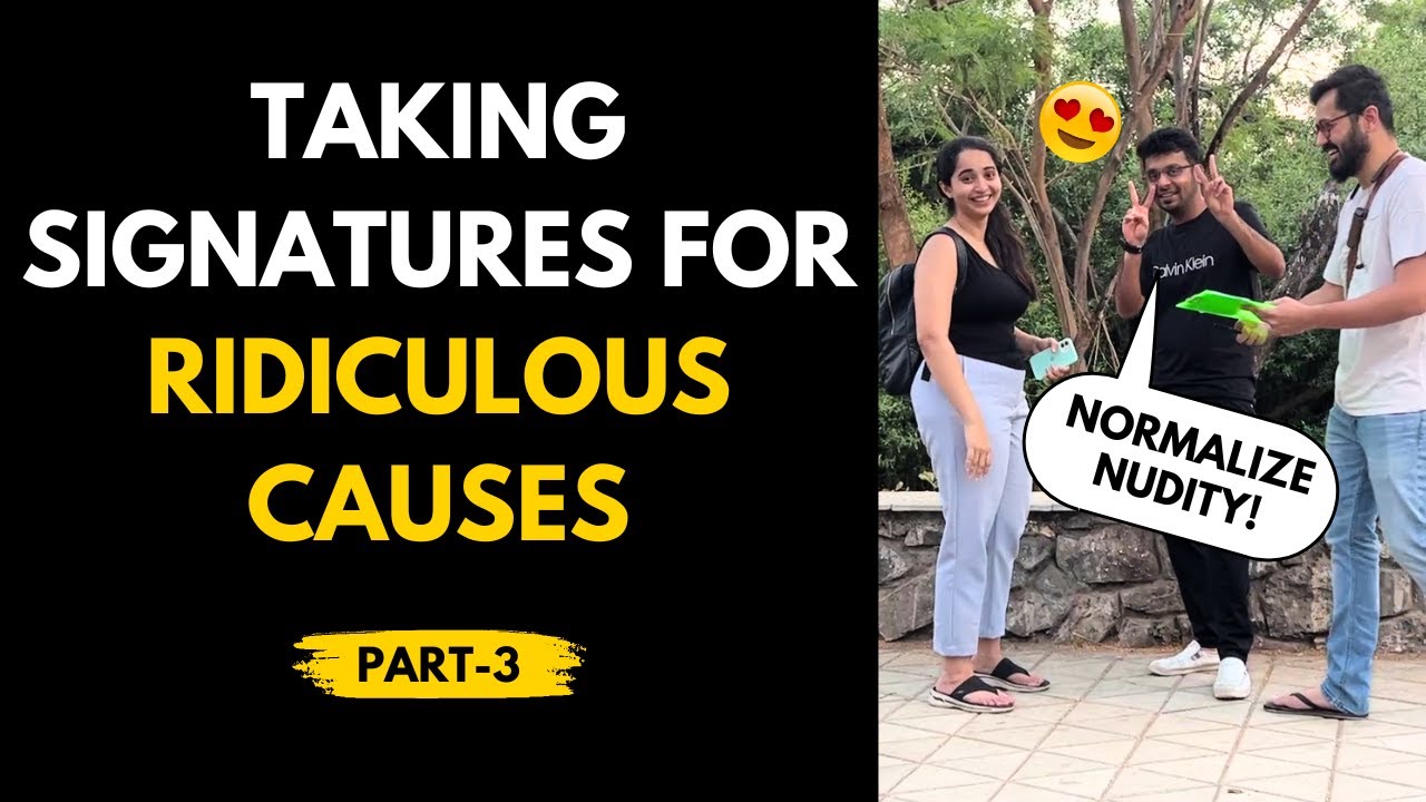 PEOPLE SIGNING UNBELIEVABLE CAUSES | PART 3 | SIGN FOR A CAUSE ...