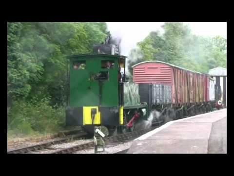 Dubs Tank Crane 4101 Foxfield Steam Railway 17-07-11 2 of 5 - YouTube