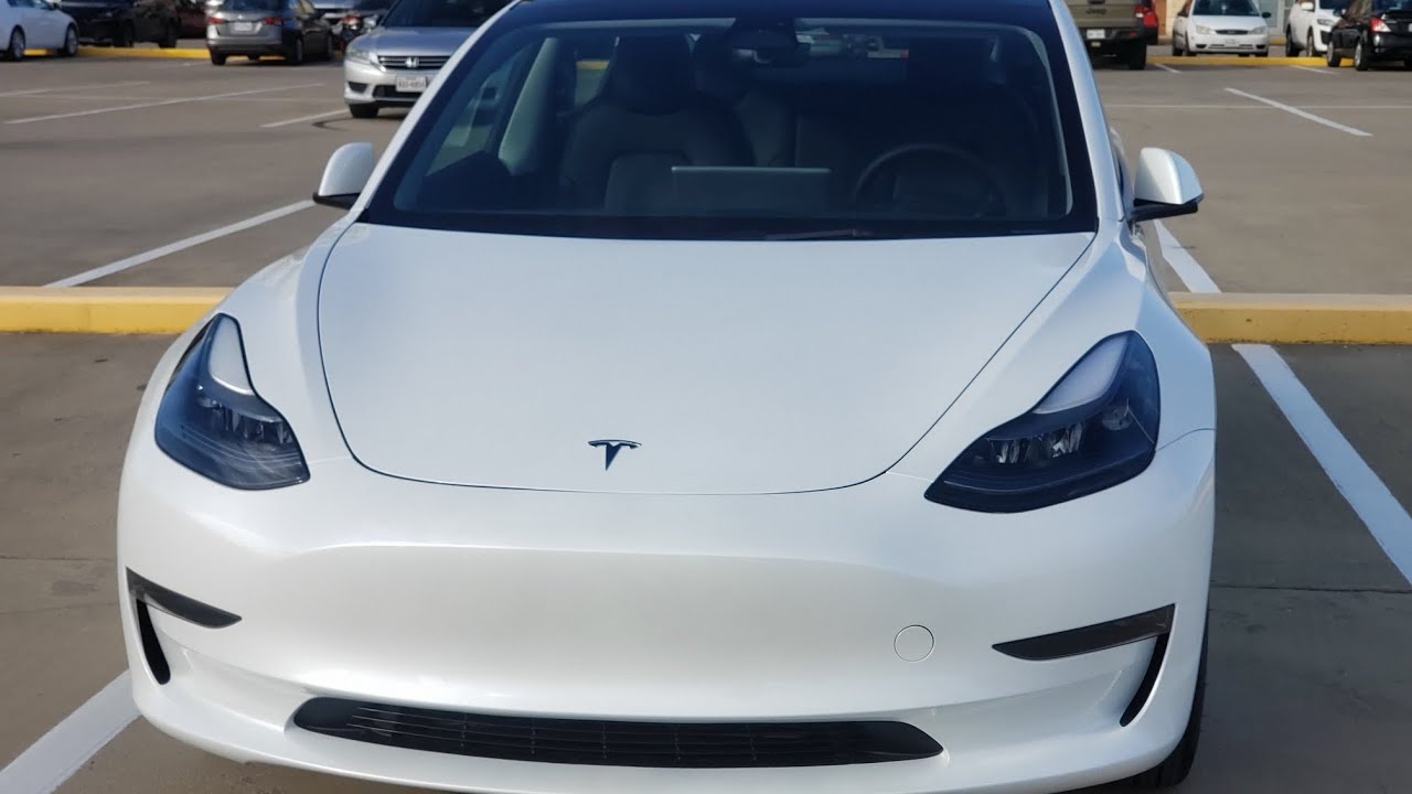 Tesla model 3 2023 rear wheel drive - YouTube