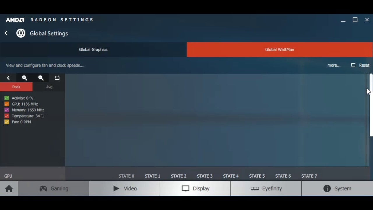 Powercolor Red Dragon rx 470 Radeon settings - YouTube