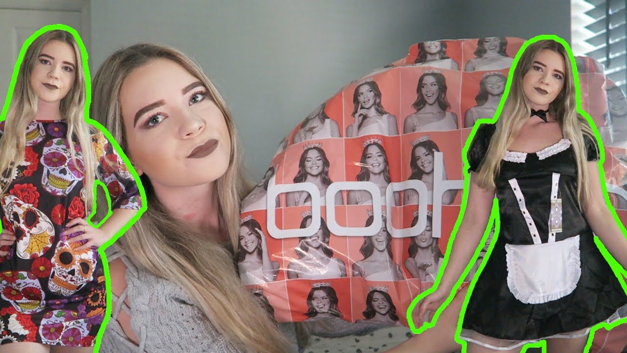 BOOHOO HALLOWEEN COSTUME TRY ON HAUL 2020 🎃 - YouTube
