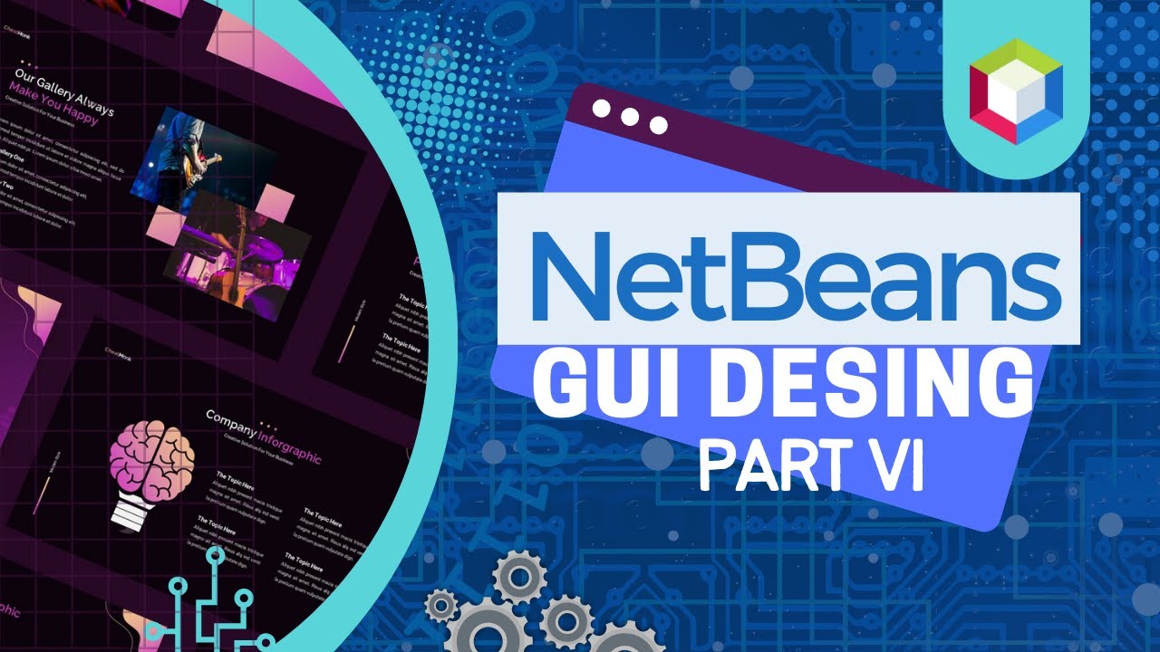 Java NetBeans 1 Paged GUI Design Part VI - YouTube
