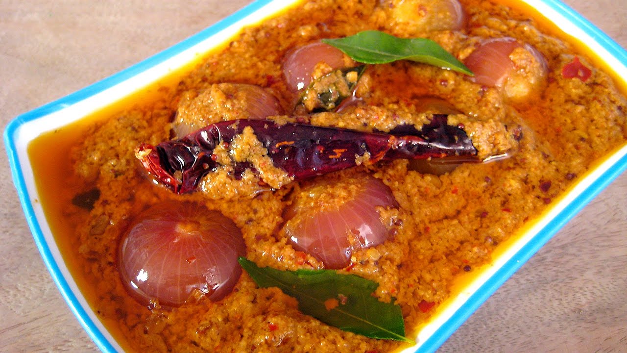Onion Salan Recipe - A Delicious South Indian Curry Recipe By Sonia ...