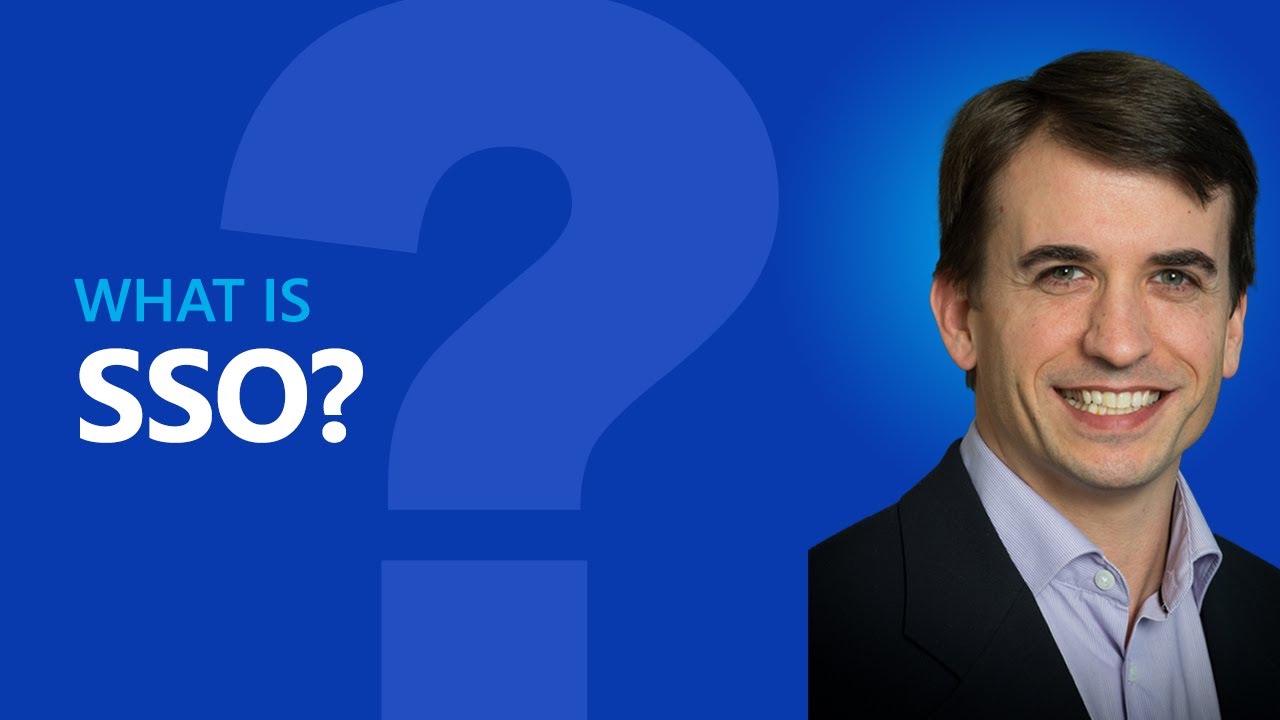 What does single sign-on (SSO) mean? - YouTube