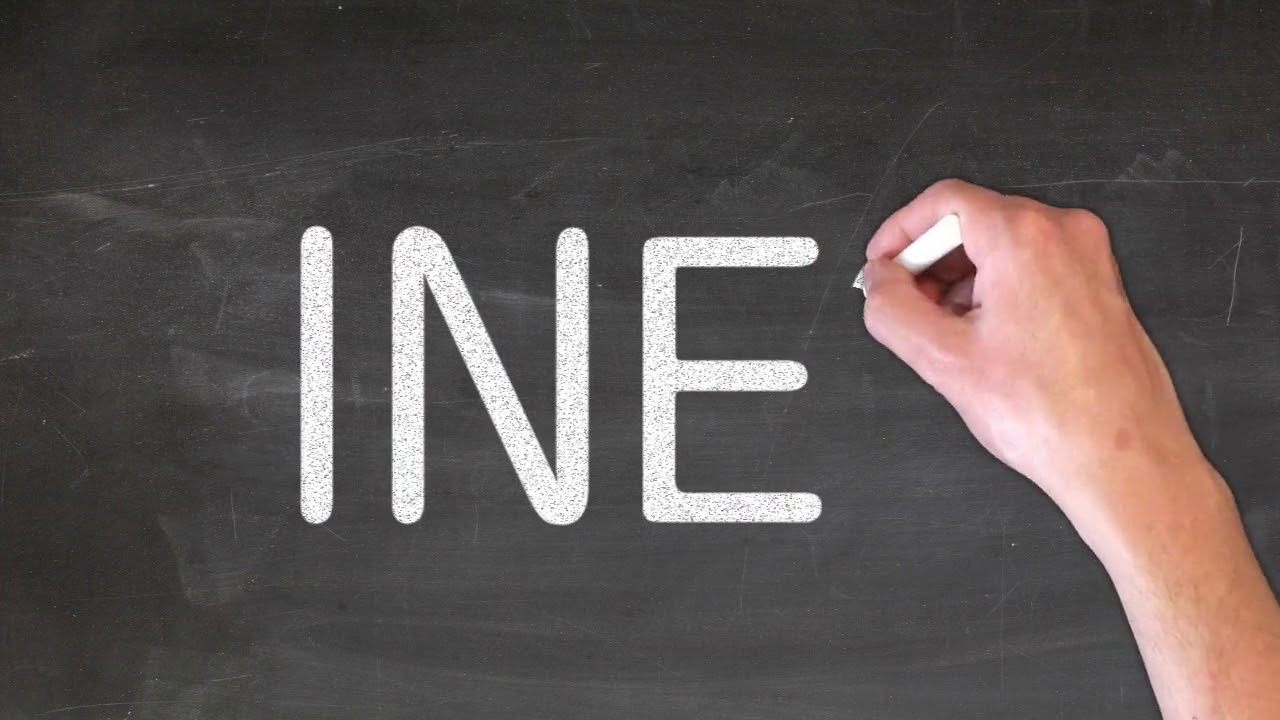 Ecrire INES 🖋 prénom lettres capitales 📕 Ecole Primaire CP CE CM - YouTube