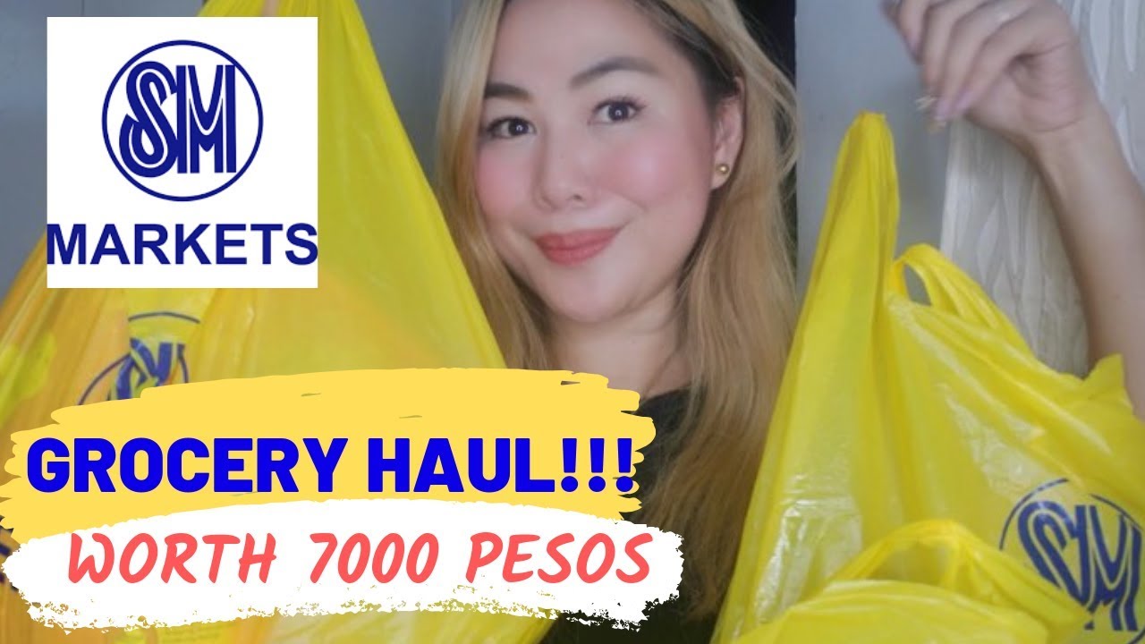 7,000 WORTH OF SM SUPERMARKET GROCERY HAUL + RECOMMENDATIONS - YouTube