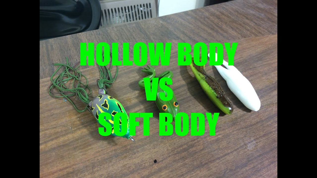 Soft Body vs Hollow Body Frogs - YouTube