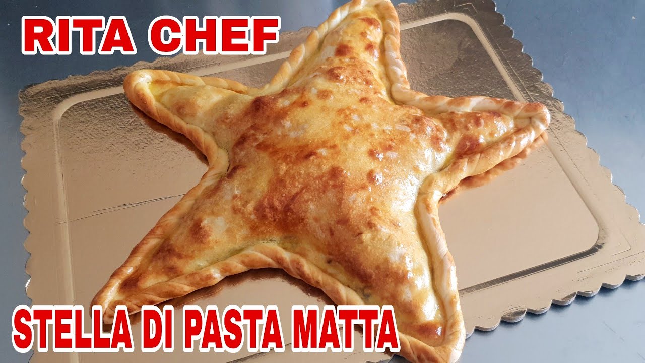 STELLA DI PASTA MATTA RIPIENA⭐RITA CHEF | Un dolce perfetto per la ...