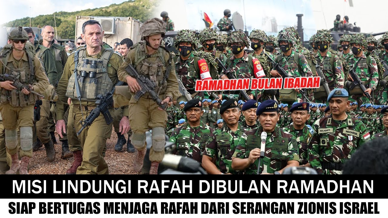 Menjelang Ramadhan, Tentara Militer Indonesia Siap Menjaga Perbatasan ...