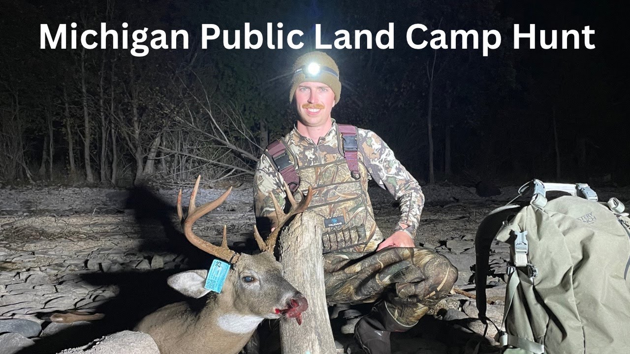 Michigan Public Land Backcountry Bow Hunt - YouTube