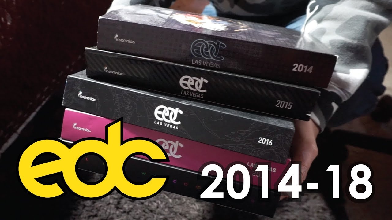 EDC BOXES 2014-2018!!! - YouTube