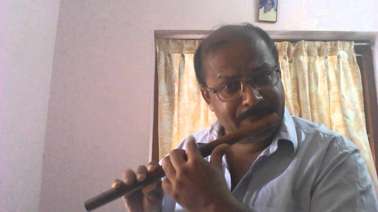 Ennavale adi ennavale in flute - Muraleedharan.P.P - YouTube