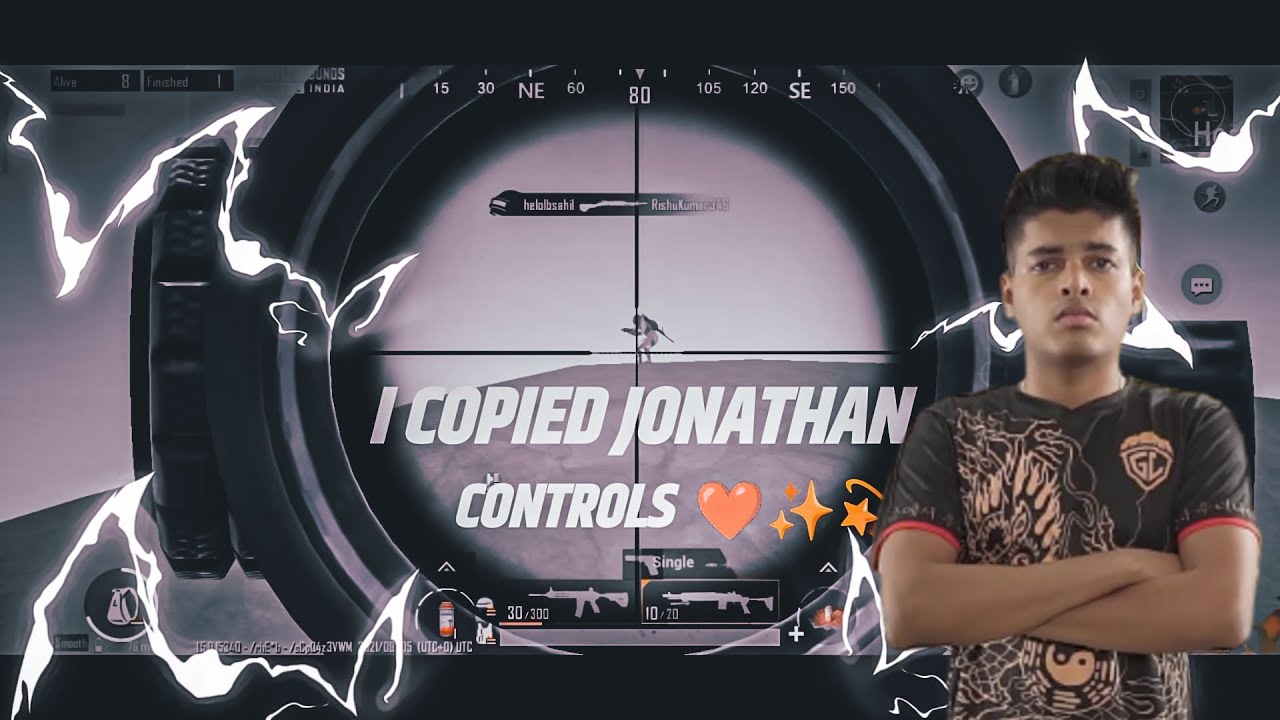 I COPIED JONATHAN CONTROL AND THIS HAPPENED ️ 💫 || BGMI MONTAGE ...