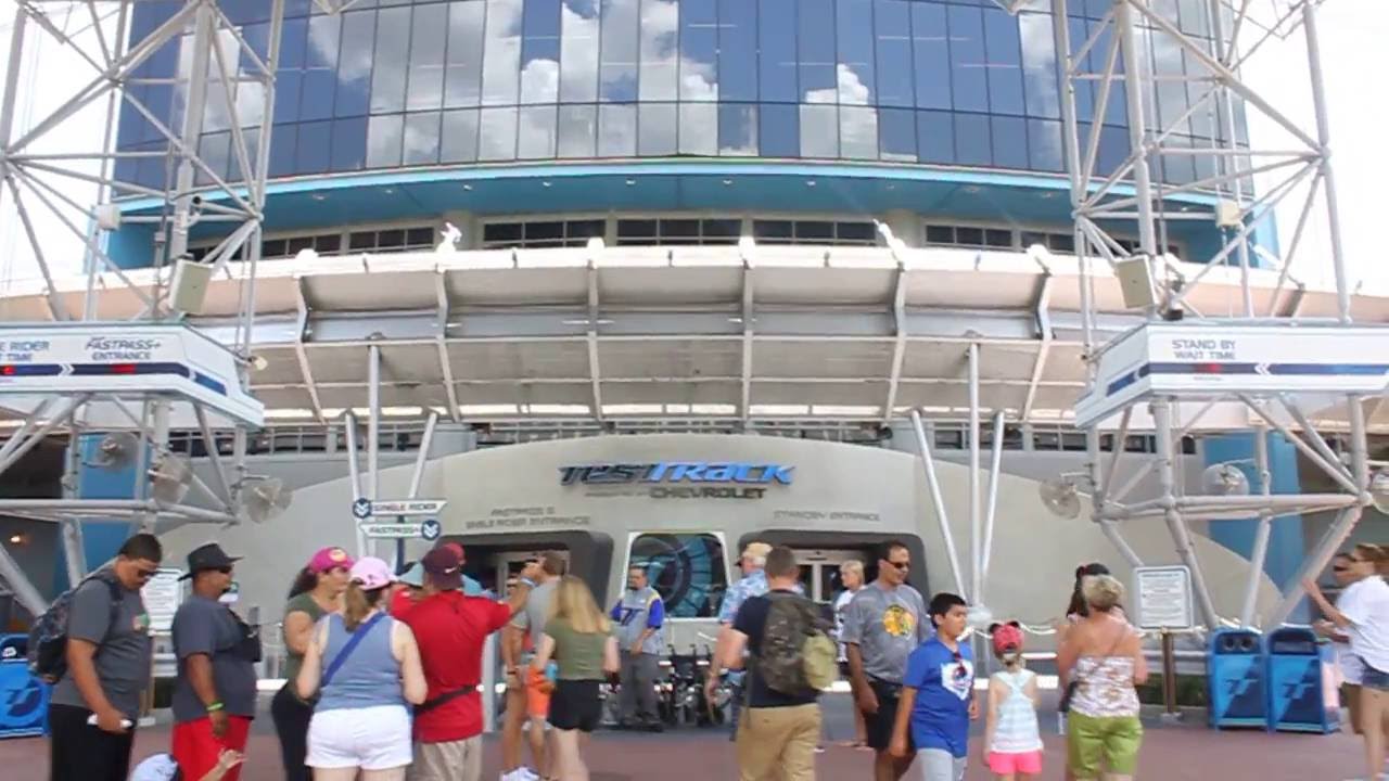 TEST Track Inside EPCOT at DISNEY WORLD Orlando Florida USA - YouTube