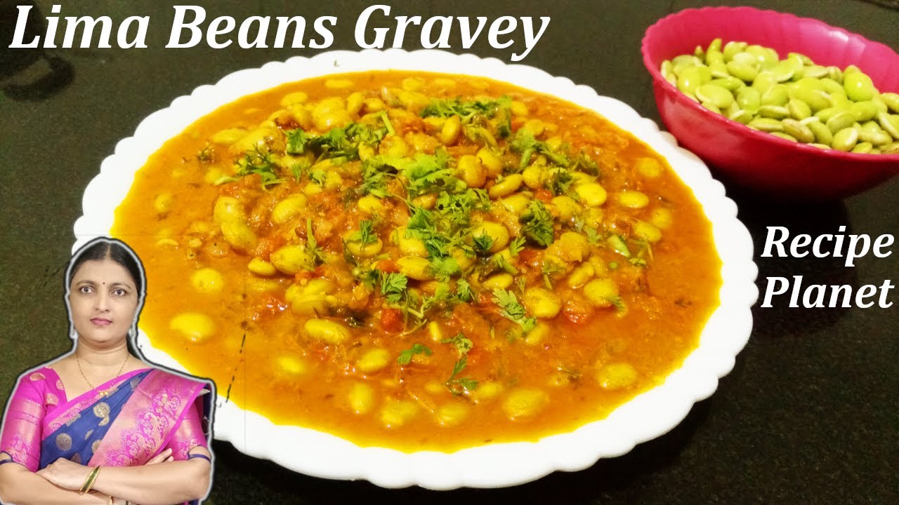 Pawta Gravey | Lima Beans Gravey पावटा की स्वदिष्ट सब्जी#recipeplanet # ...