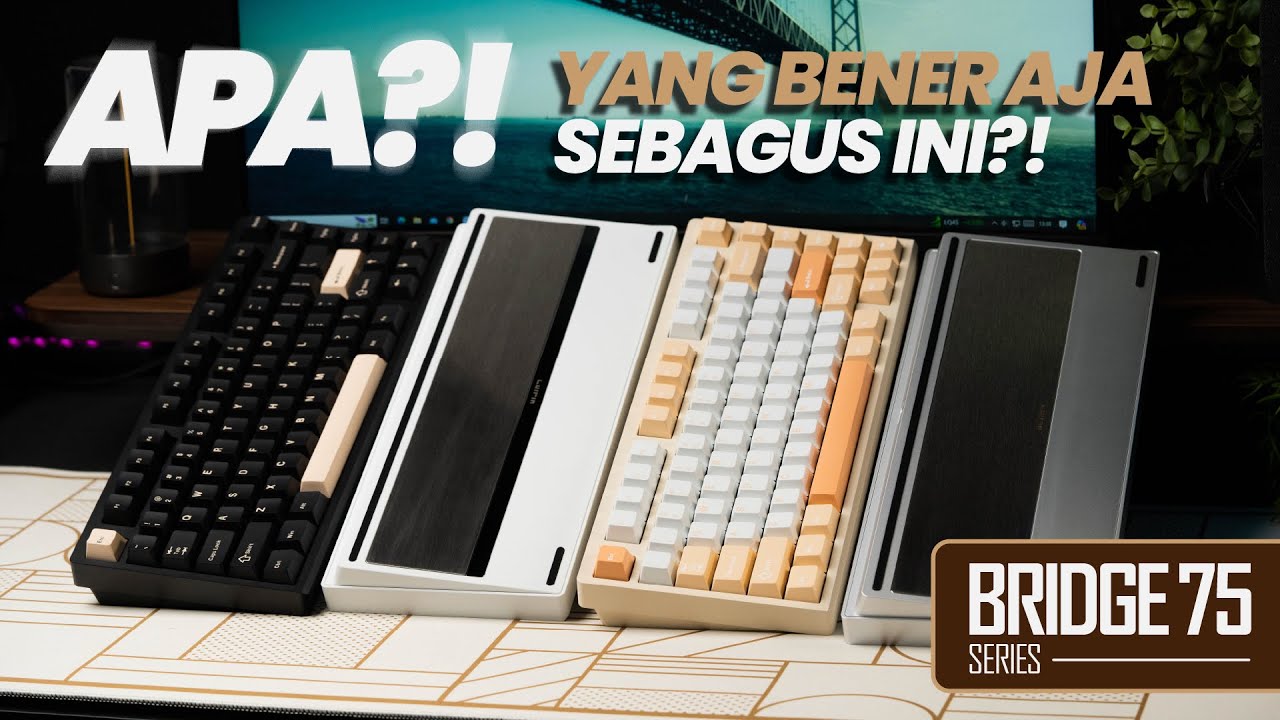 INI KEYBOARD PERFECT BANGET?! | Shortcut Studio Bridge 75 Keyboard ...