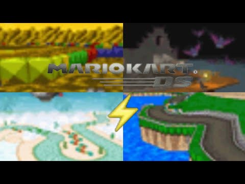 Mario kart DS coupe éclair en 100cc - YouTube