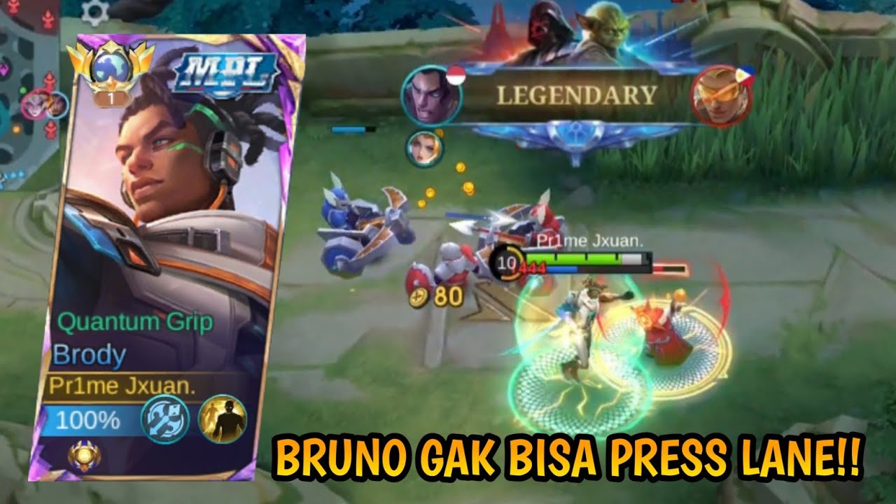 CARA COUNTER BRUNO 2024! DIJAMIN MENANG LANING! - Mobile Legends - YouTube