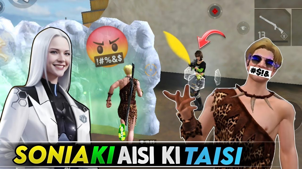 Sonia Ki Aisi Ki Taisi 🤬 ||Free Fire Funny Video 🤣 || - YouTube