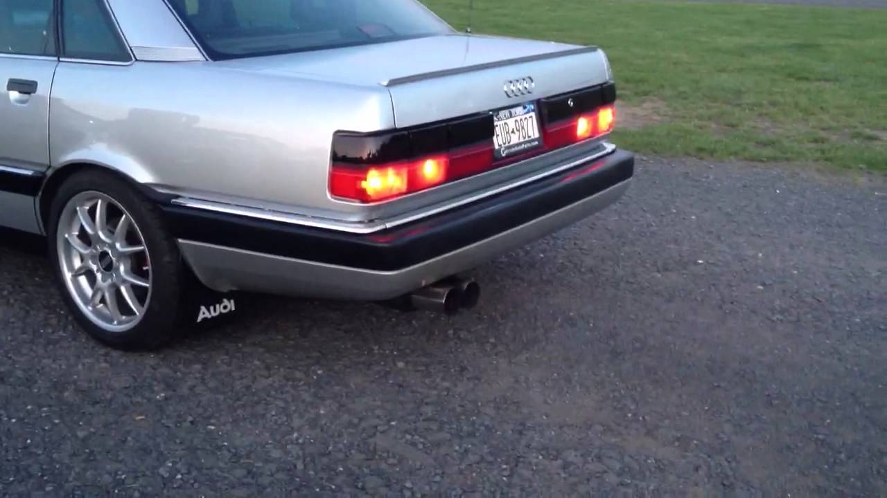 Audi 200 20v launch control Carlisle, PA - YouTube