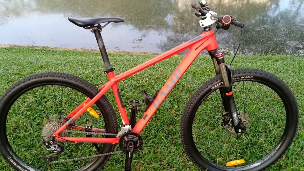 MTB Camp Slix Z9 spesifikasi Menengah.. - YouTube