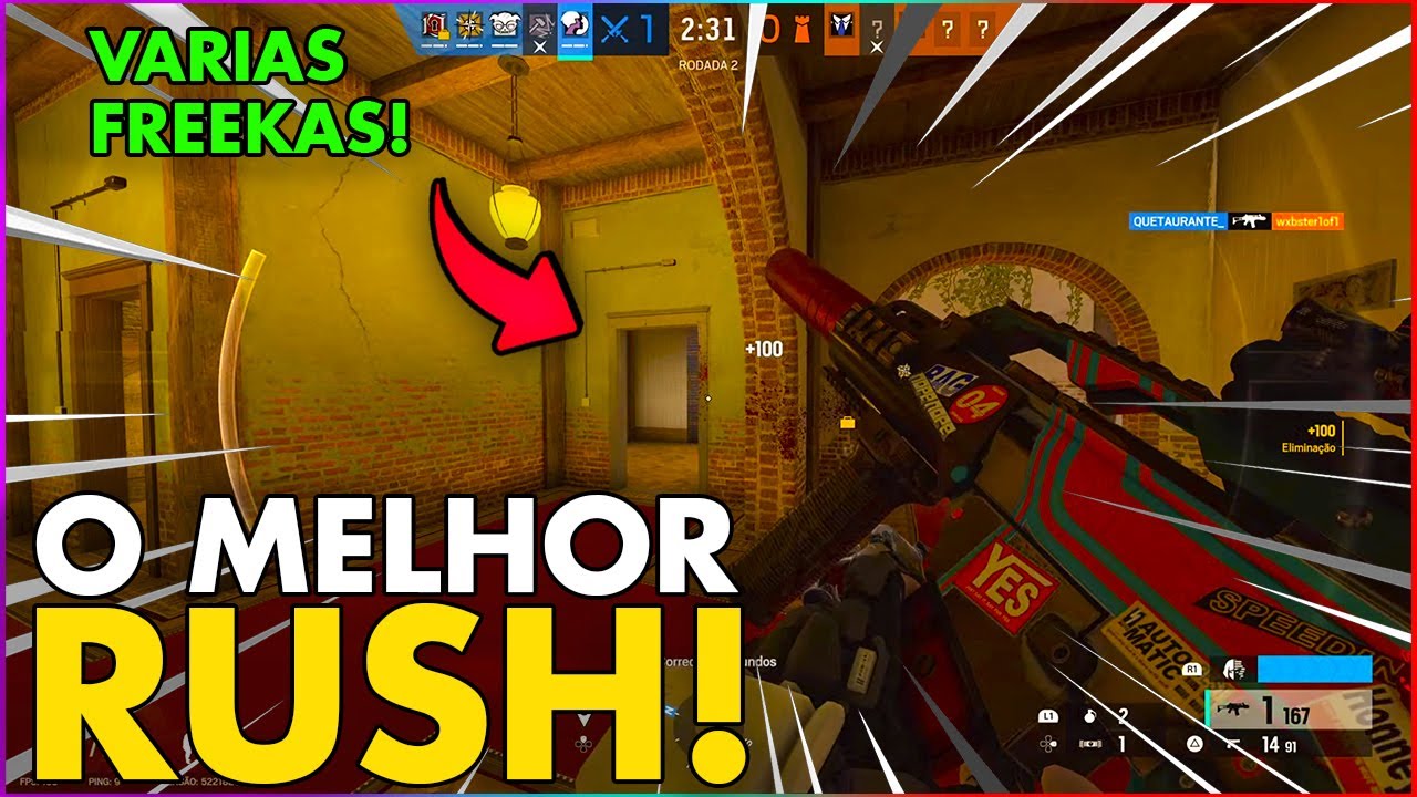 Rumo ao Champion 1 - SEMPRE Pego FREEKA Nesse Rush! - YouTube