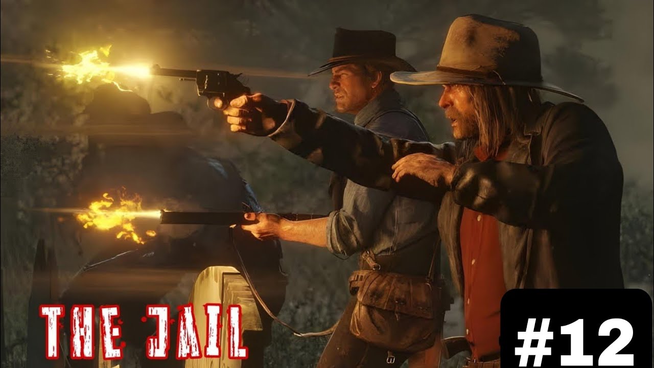 Escape The Jail | Red dead redemption 2 | #12 - YouTube
