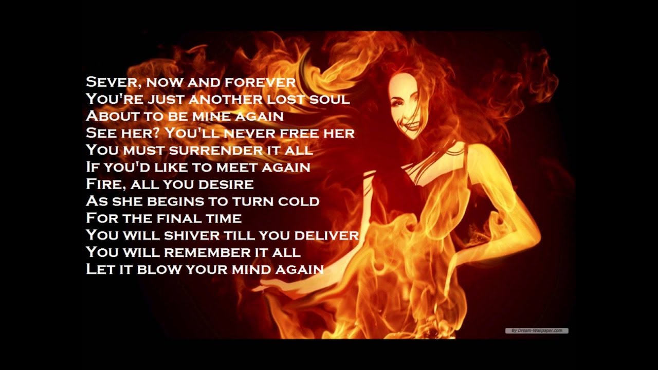 Inside the Fire- Disturbed (Lyrics on screen) - YouTube