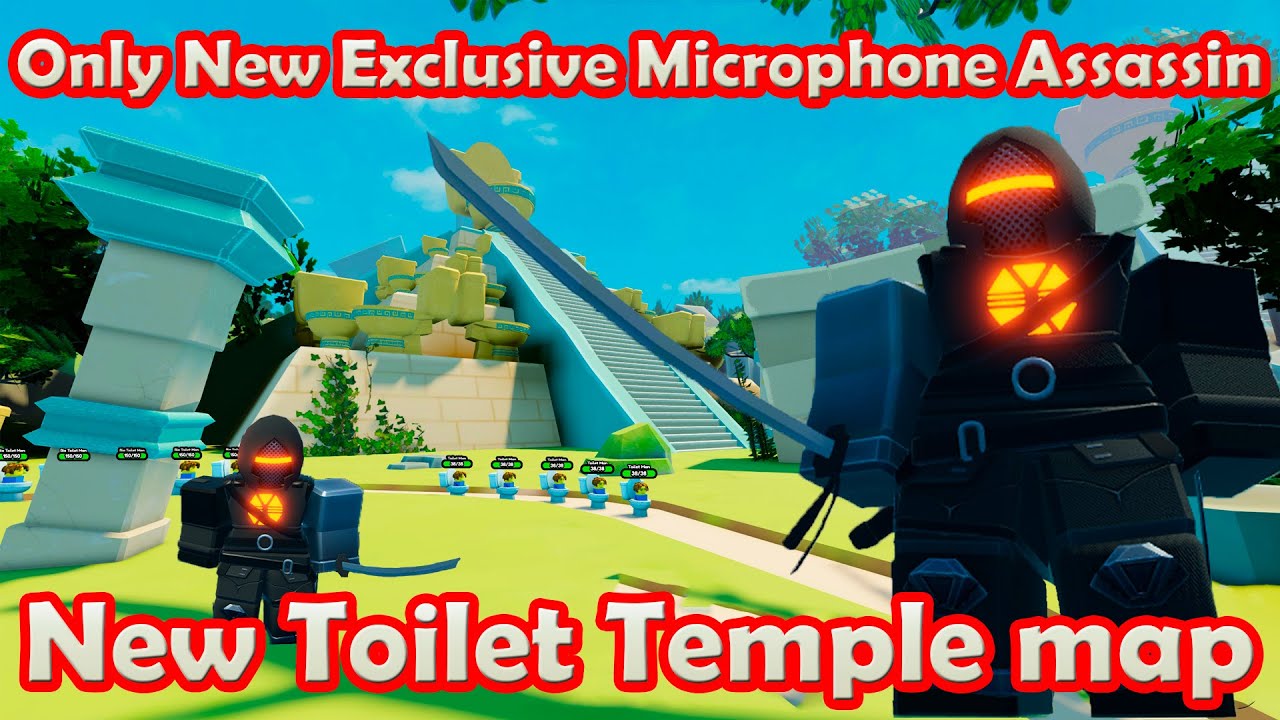 Only New Exclusive Microphone Assassin on the New Toilet Temple map ...