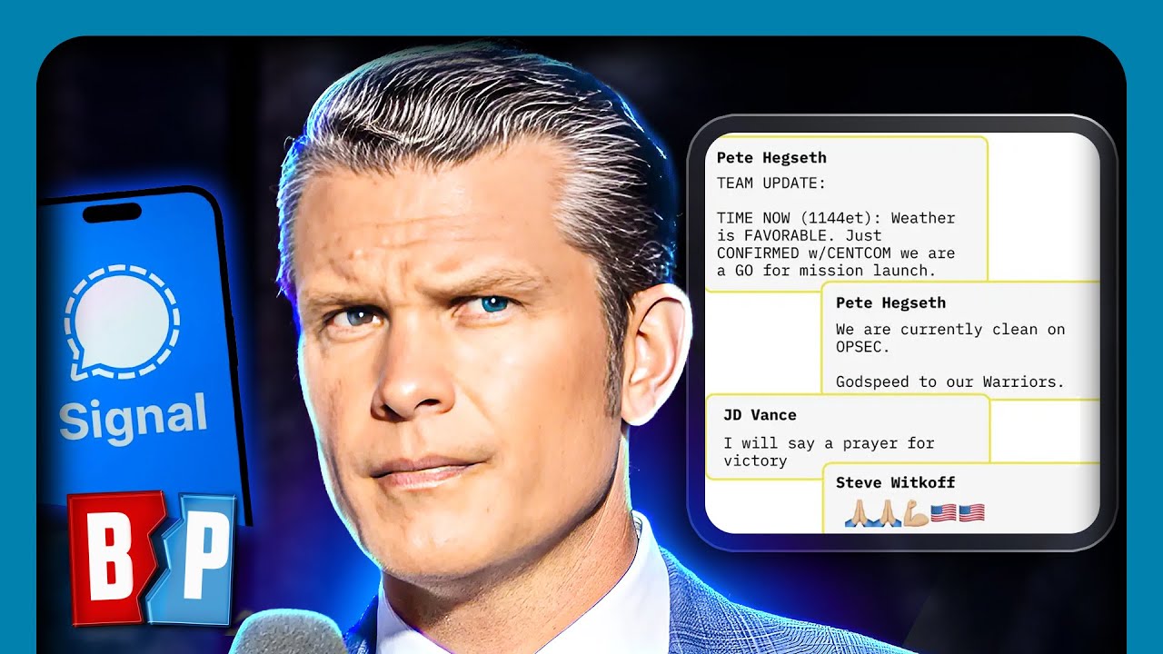 HUMILIATION: FULL Signal Chats EXPOSE Trump Admin Lies - YouTube