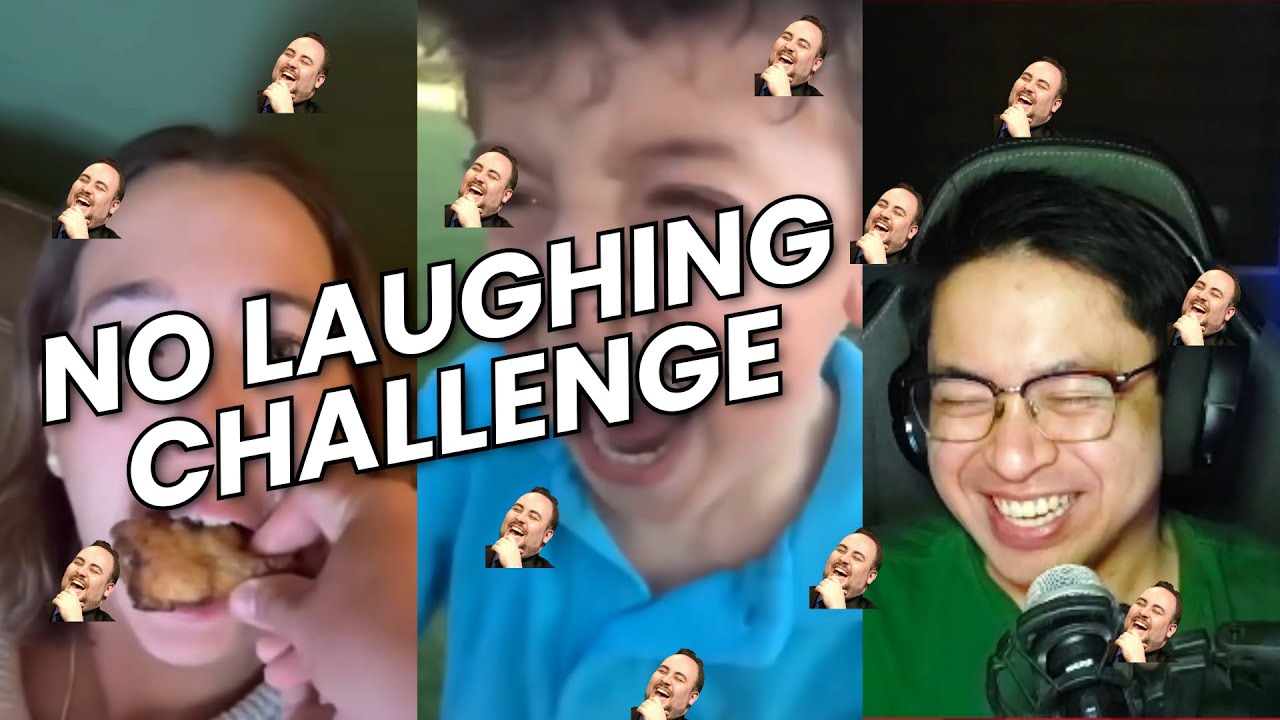 NO LAUGHING CHALLENGE // Sub Goal from Subtember Stream // VibeNest ...