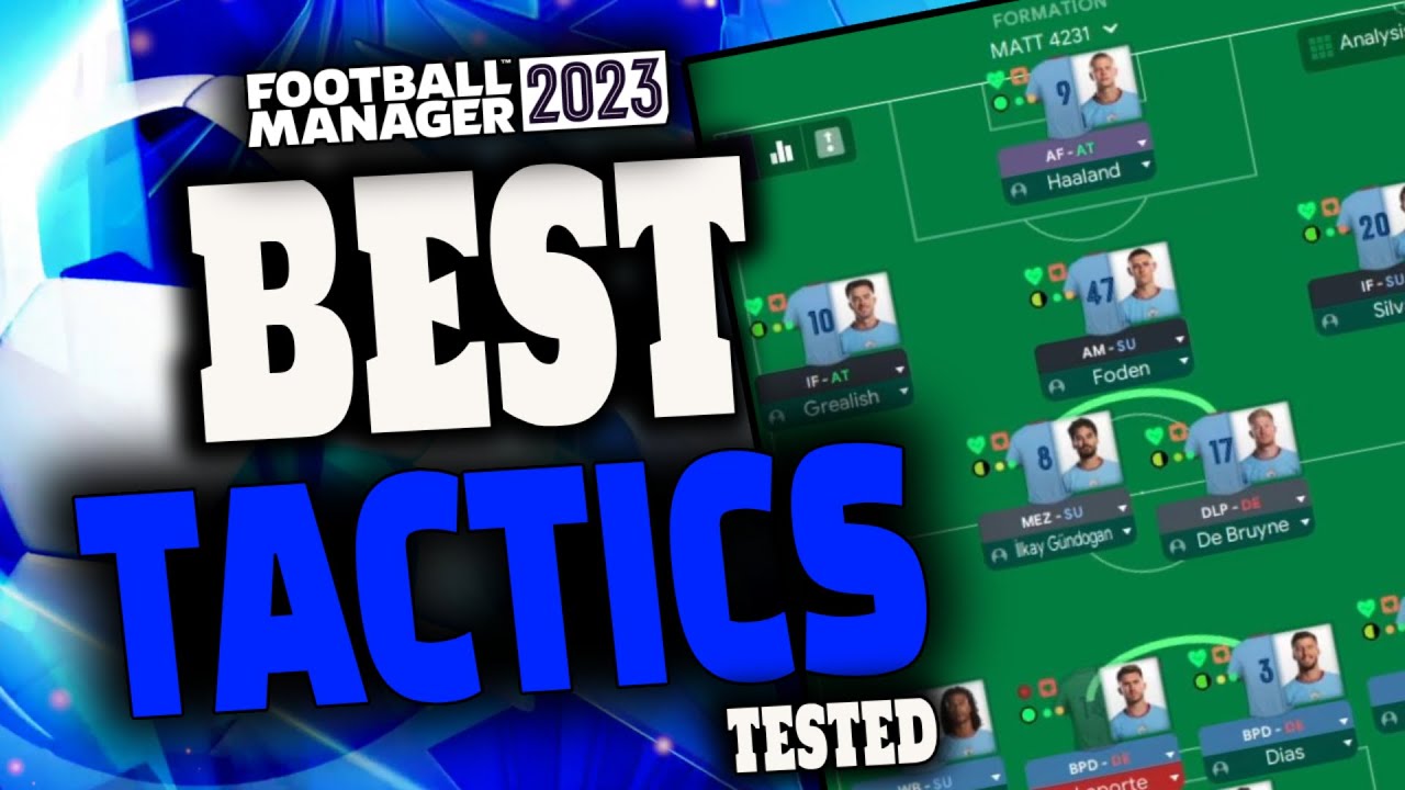 The Best Tactics on FM23 Tested - MATT 4231 - Football Manager 2023 ...