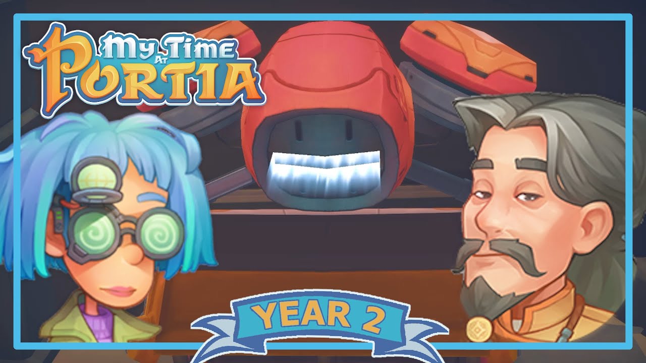 Lee, Merlin and the Mysterious Machine - My Time at Portia [Year 2 ...